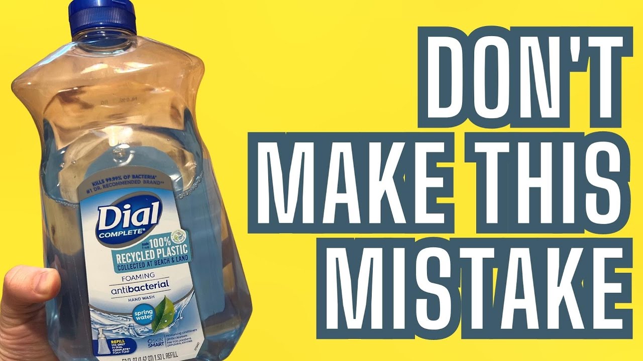 Review: Dial Complete Antibacterial Foaming Hand Soap Refill - YouTube