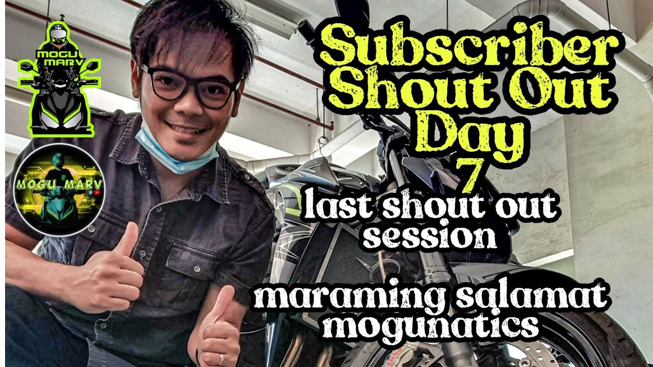 SHOUT OUT DAY 7 | HULING SHOUT OUT DAY | MARAMING SALAMAT MOGUNATICS ...