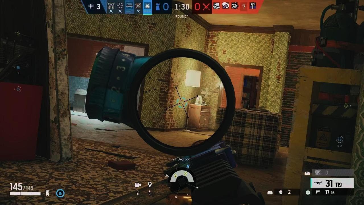 R6 Siege- Making a bullet outline around end... - YouTube