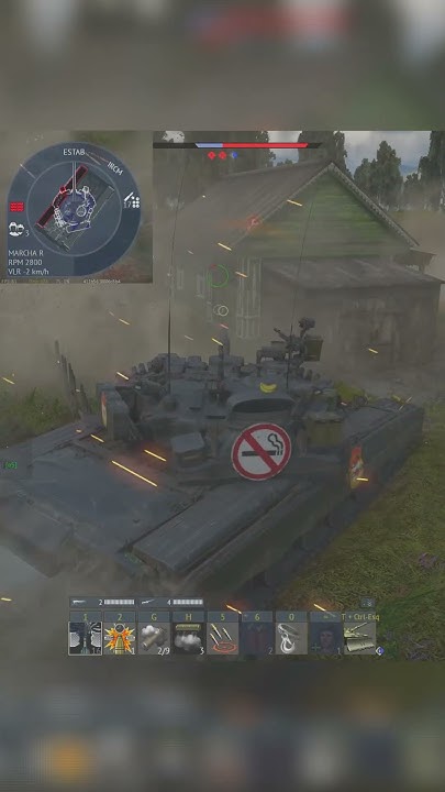 T 80U E1 dançando com o inimigo - War Thunder - YouTube