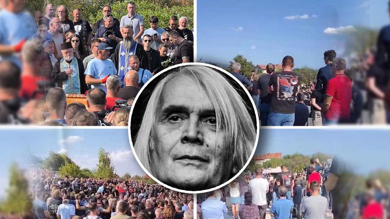 Sahranjen Bora Đorđević: Pesma, aplauzi i uzvici "Boro majstore ...