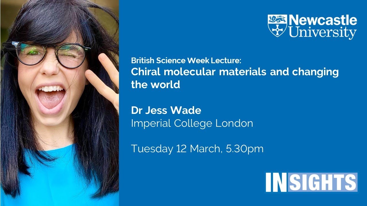Chiral molecular materials and changing the world by Dr Jess Wade - YouTube