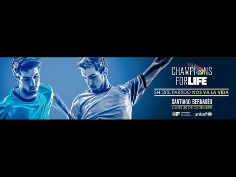 Champions for Life, Unicef match - English - YouTube
