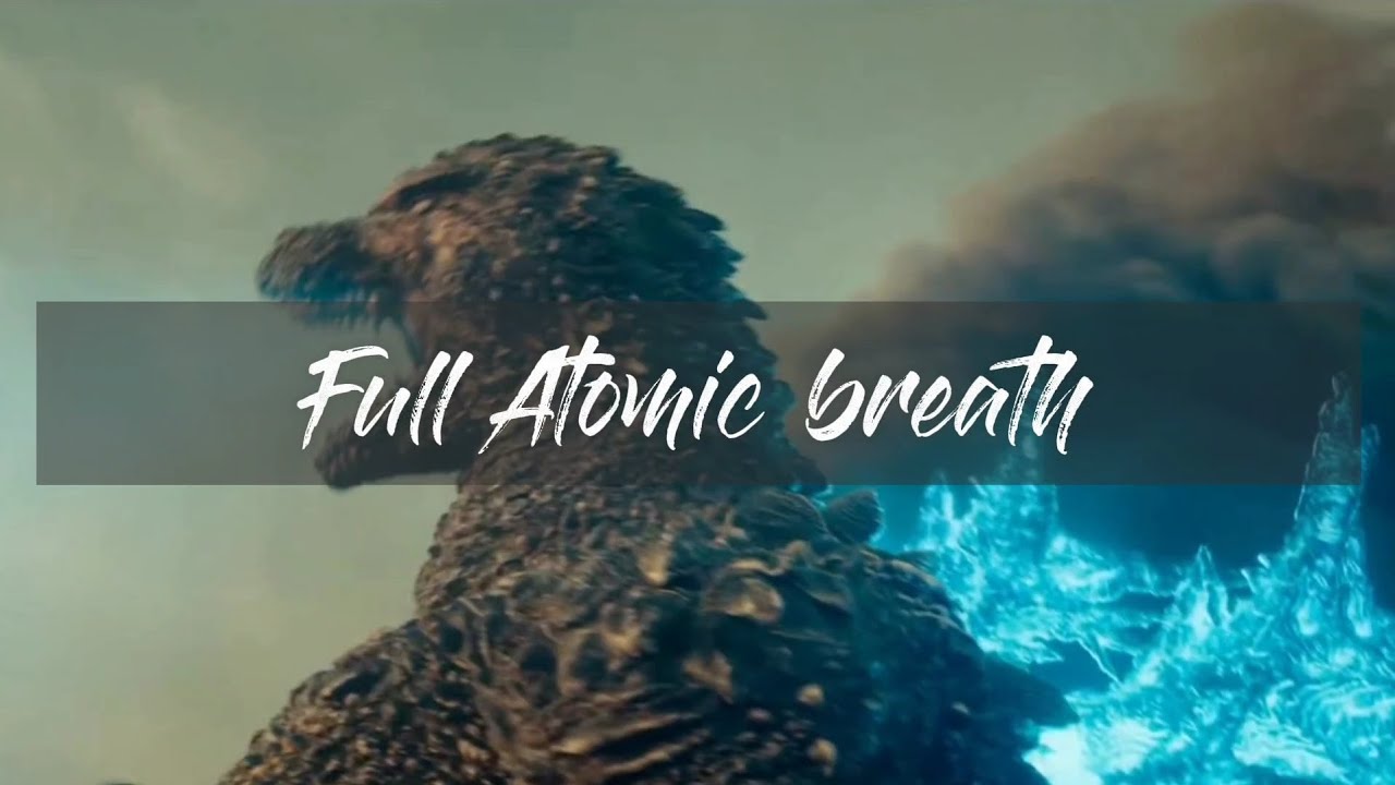 Godzilla minus one Full Atomic Breath #toho #minusone - YouTube