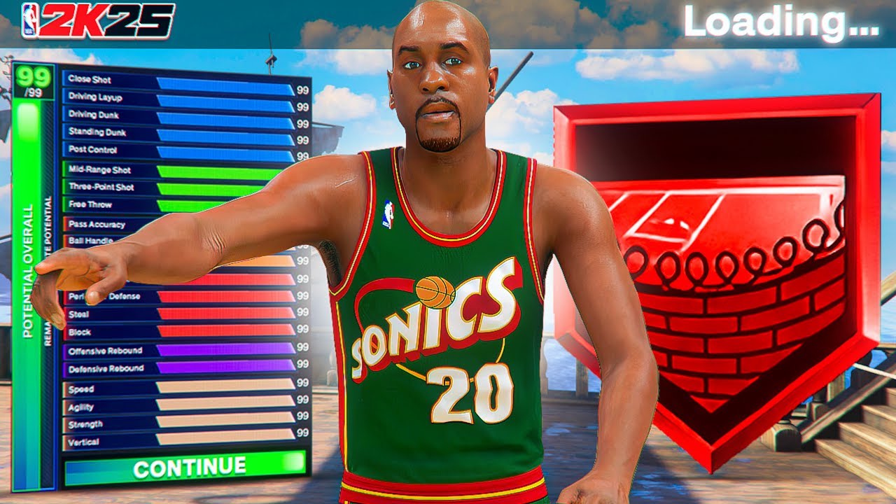 NBA 2K25's Most OP Lockdown PG Build: LEGEND Defense + Contact Dunks ...