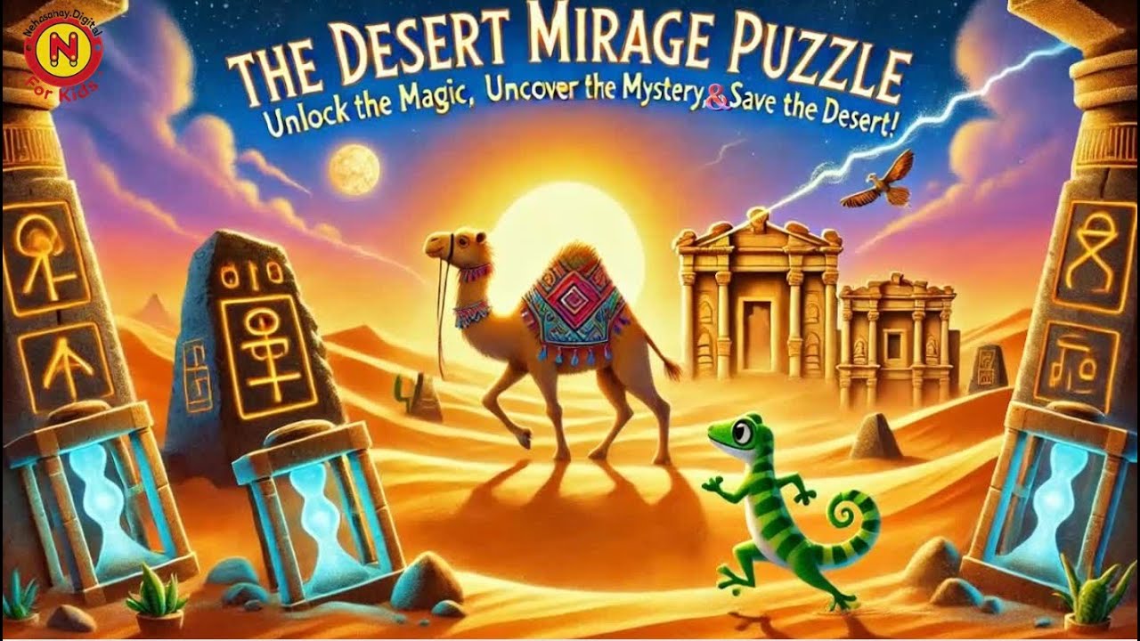 🐪🦎The Power of Unity: Sandy and Ziggy’s Incredible Desert Tale |Kids ...