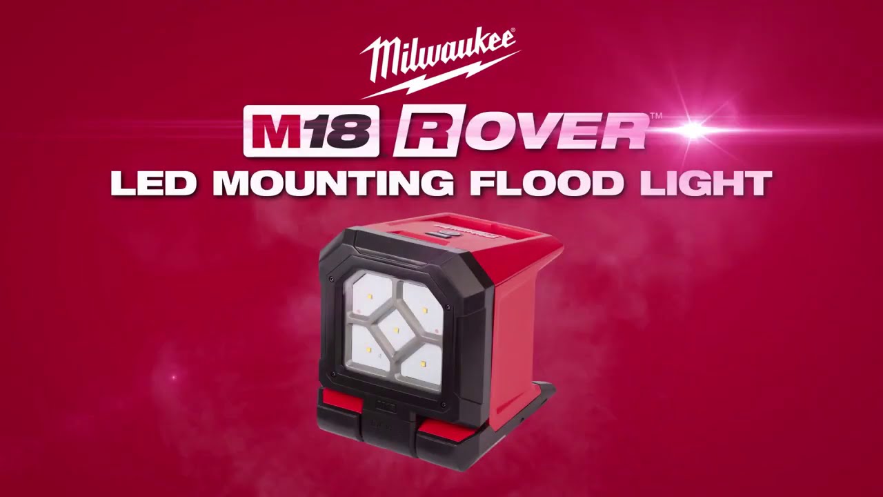 Milwaukee® M18™ Rover™ Mounting Flood Light - YouTube