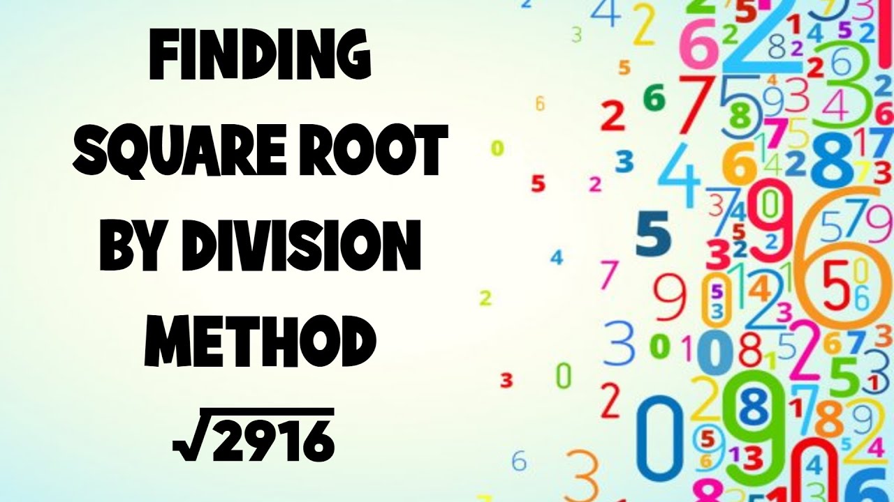 Division method to find square root| JAYA'S DREAM ACADEMY - YouTube
