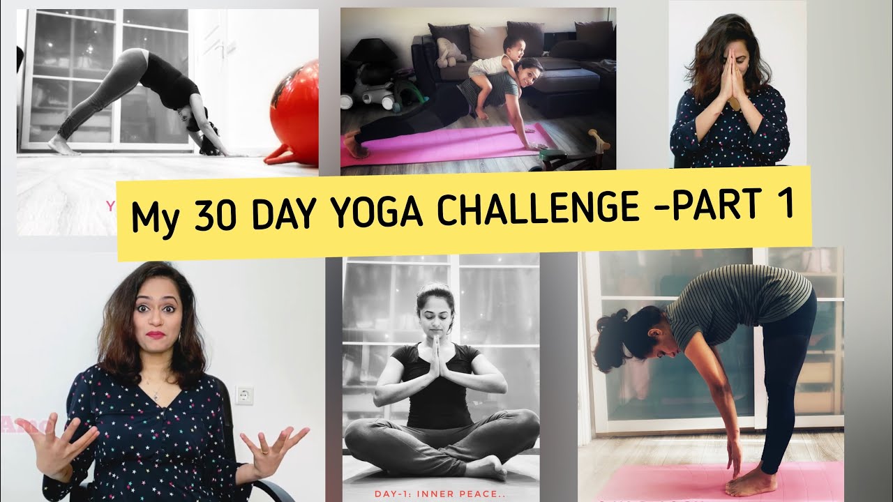 My 30 Day Yoga Challenge Part-1 || Tiamo || - YouTube
