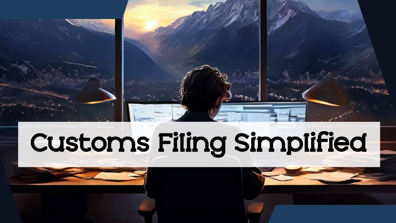 Streamlining Importer Security Filing and Data Integration for Customs Brokerage - YouTube