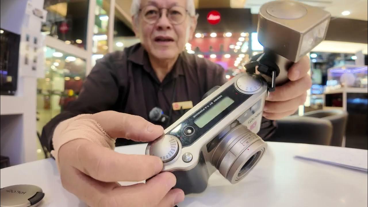 Mr Woo and Special edition Rollei gold model - YouTube