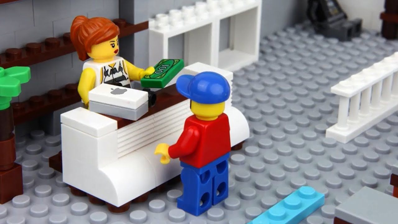 Lego Shopping New Phone - YouTube