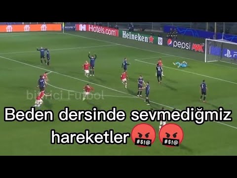 Beden dersinde sevmediğmiz hareketler 🤬🤬#shorts