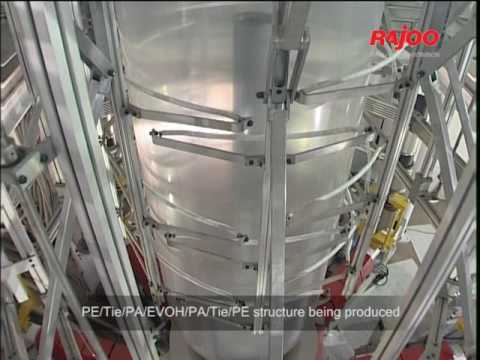 Multifoil 7 Layer Blown Film Line | Rajoo Engineers Ltd. - YouTube