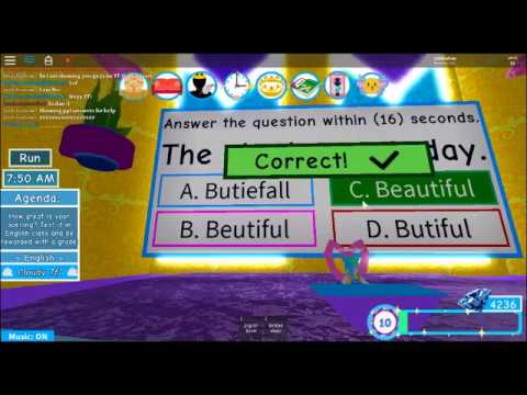 English Royale high school answers - YouTube