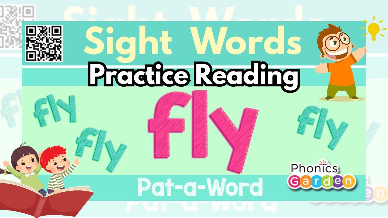 FLY | Sight Word | Sing and Chant | Pat-a-Word | Practice Reading - YouTube