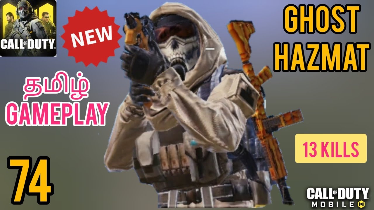 *NEW GHOST - HAZMAT* | CALL OF DUTY MOBILE TAMIL GAMEPLAY #74 | BATTLE ...