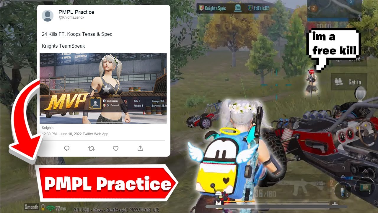PMPL Practice Scrim Win | PUBG Mobile | FT. Koops Tensa & Spec - YouTube