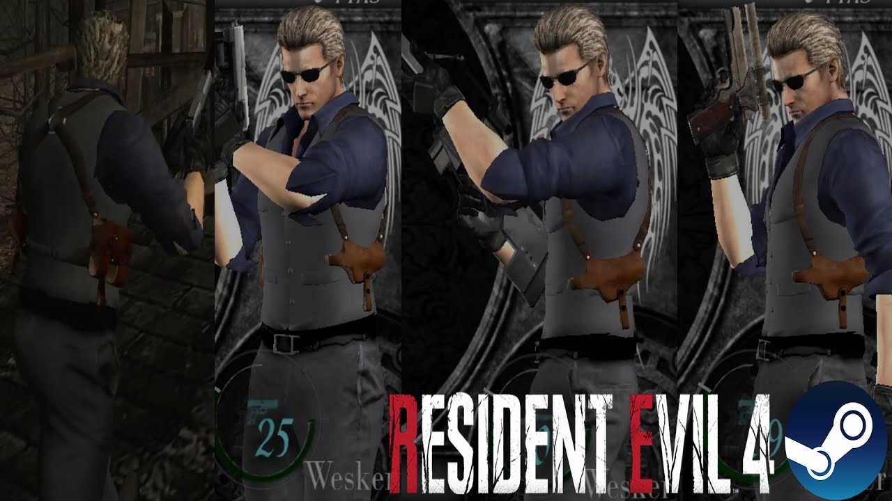RE4 UHD Wesker Style RE4 Remake Test - YouTube