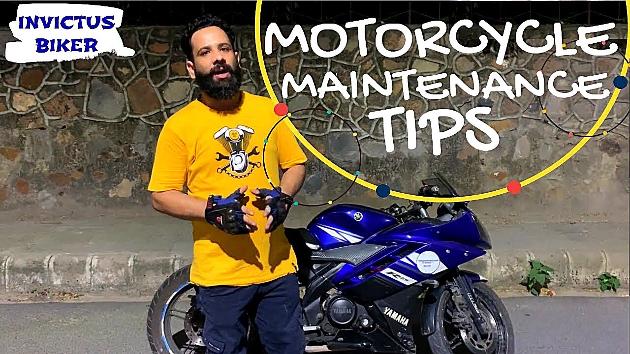 Motorcycle Maintenance for beginners | Two wheeler maintenance tips ...