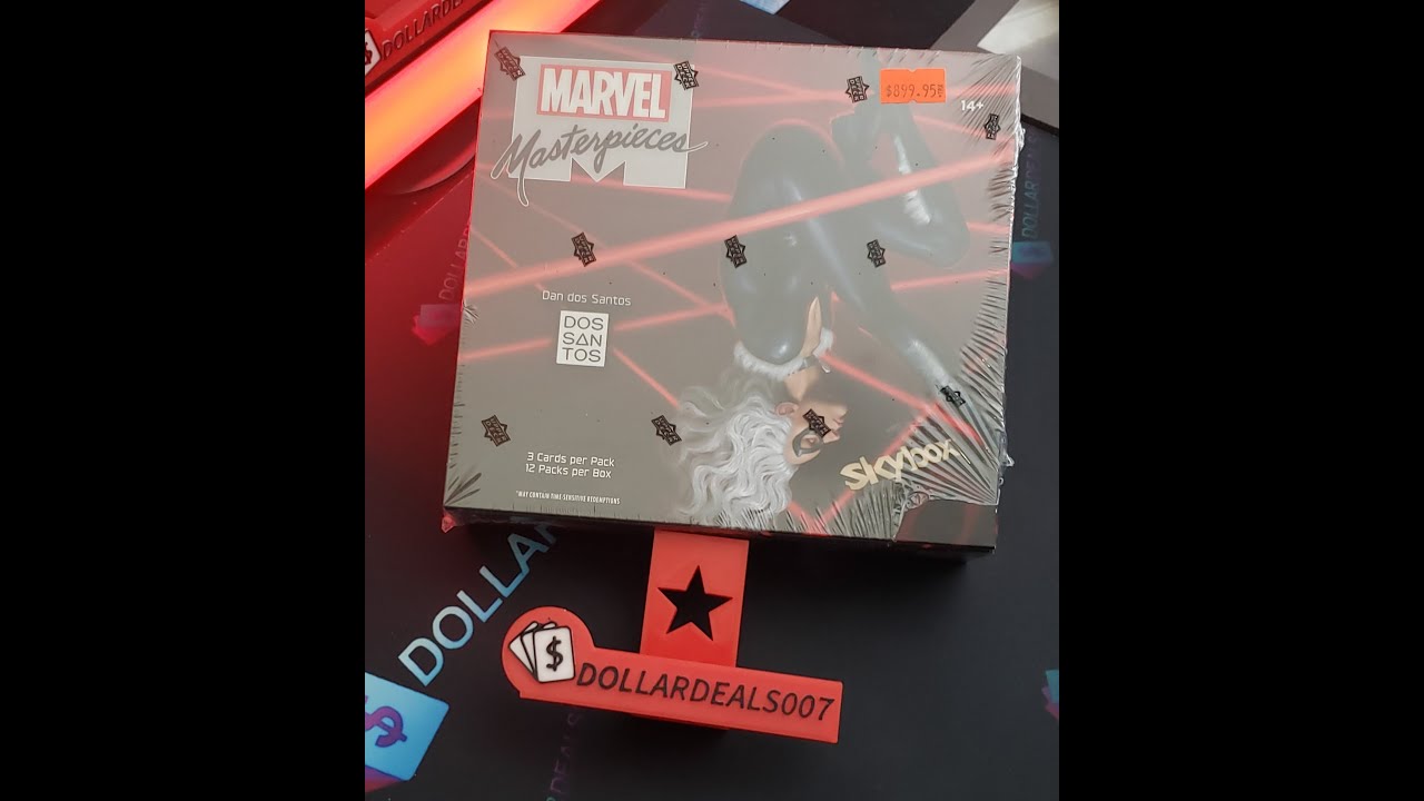 2022 Upper Deck Skybox Marvel Masterpieces Box 1 - Case Hit but I know ...