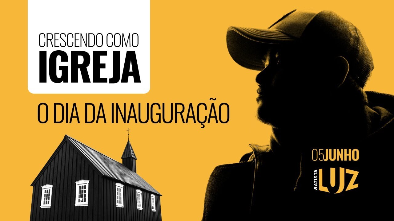 O DIA DA INAUGURAÇÃO | Pr. Nivaldo Ribeiro - 05/06/2022 - Série ...