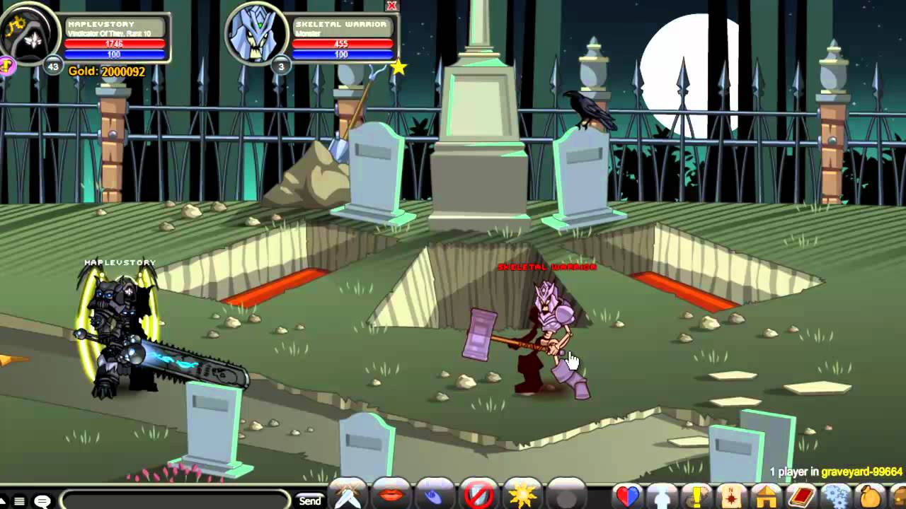 AQW: Skeletal Warrior Upsurge - Gold Boost (Quest) - YouTube