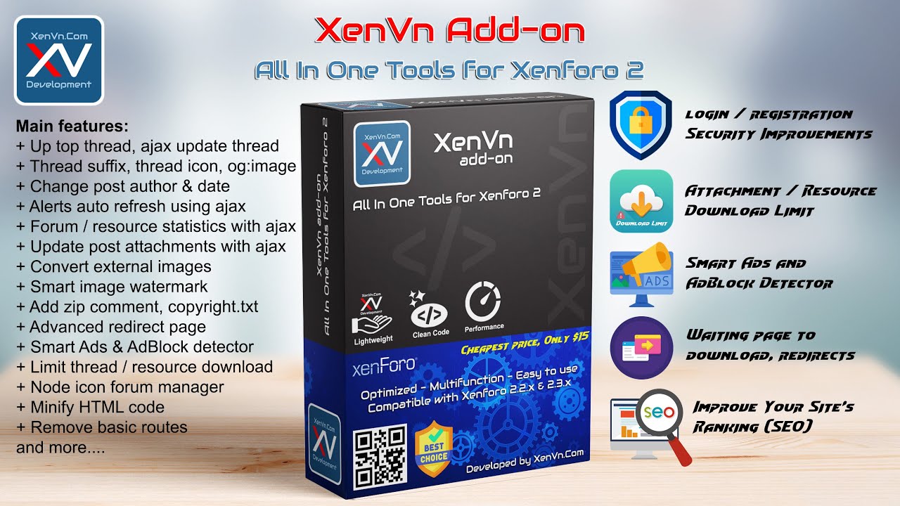 XenVn addon version 2.0 for Xenforo 2.3 - YouTube