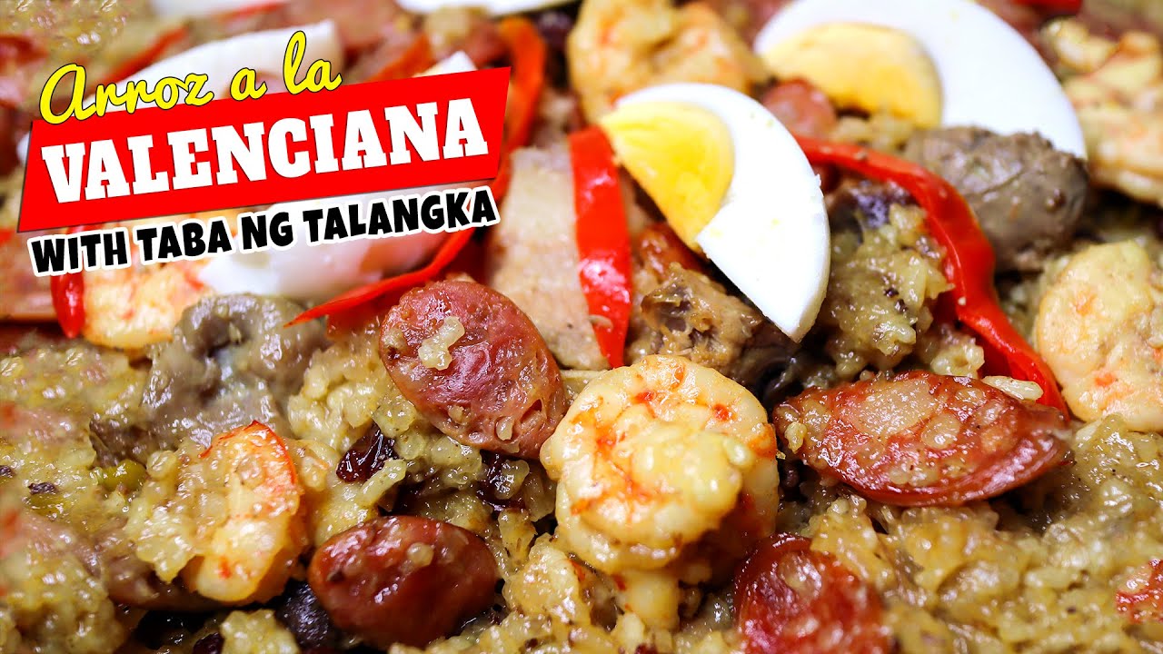 🥘 VALENCIANA with Taba ng Talangka (Crab Fat) 🦀 Step by Step 😍 Food ...