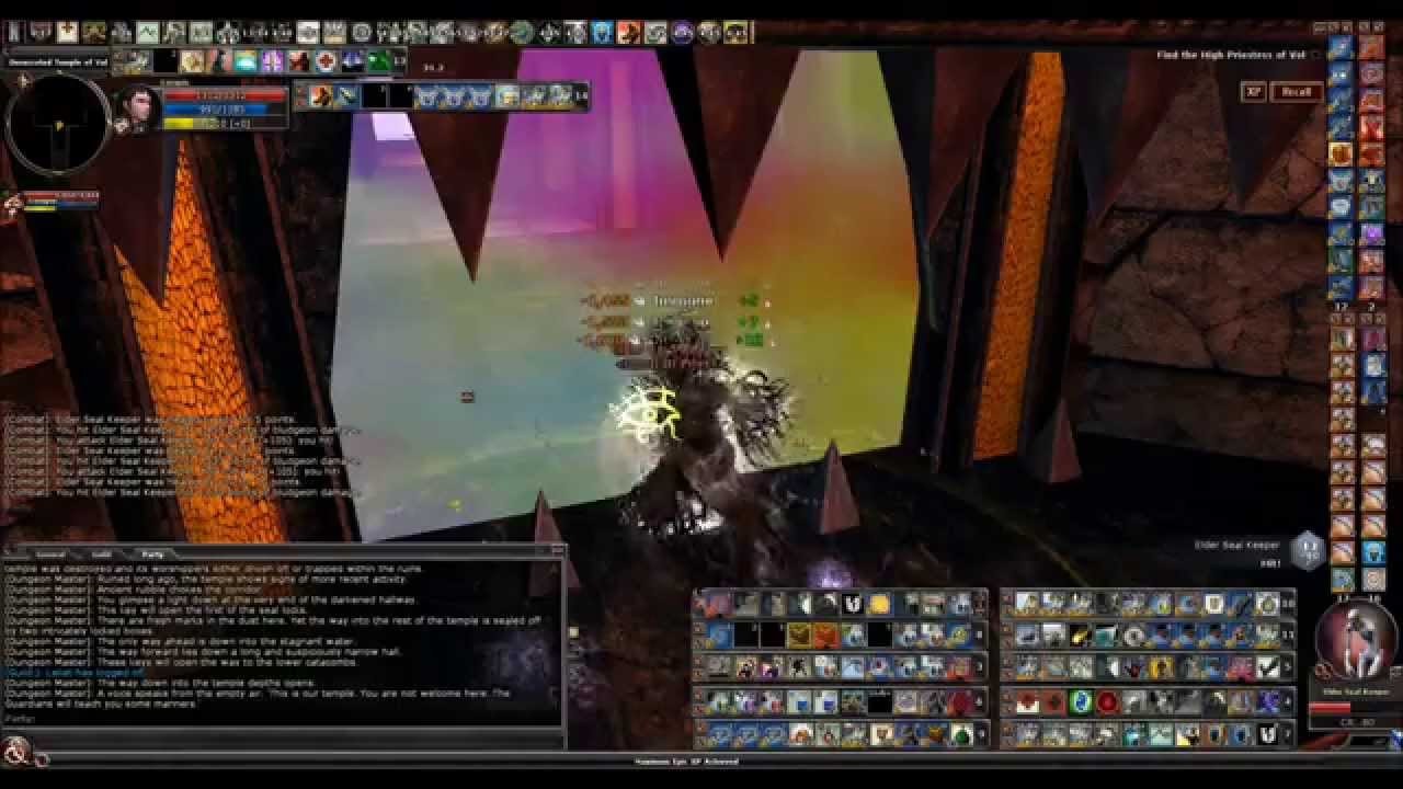 DDO: EE Desecrated Temple of Vol - AoN Monk - YouTube