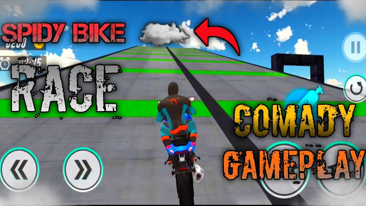 Bike Race : Bike Racing Games || Spidy Bike Race Gameplay || - YouTube