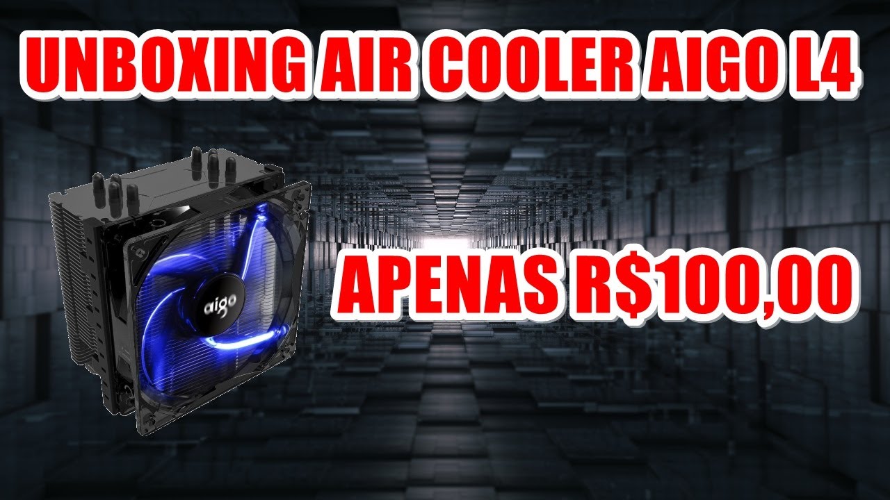 UNBOXING AIR COOLER AIGO L4. - YouTube