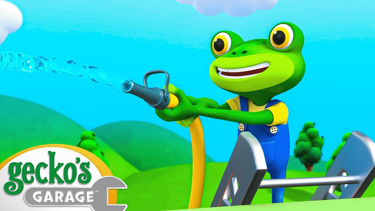 Gecko is Stuck in Glue | Gecko 3D | Learning Videos for Kids - YouTube