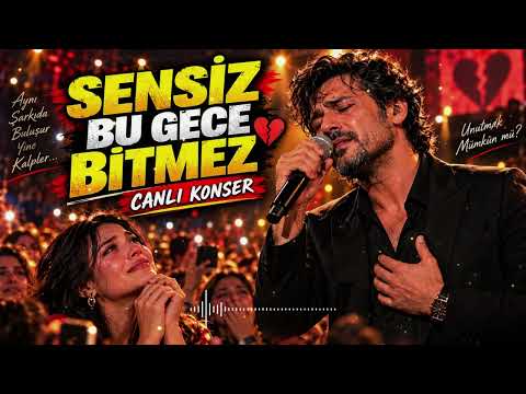 SENSİZ BU GECE BİTMEZ 🥀 Kalplere Dokunan Arabesk Canlı Konser | Damar Şarkılar
