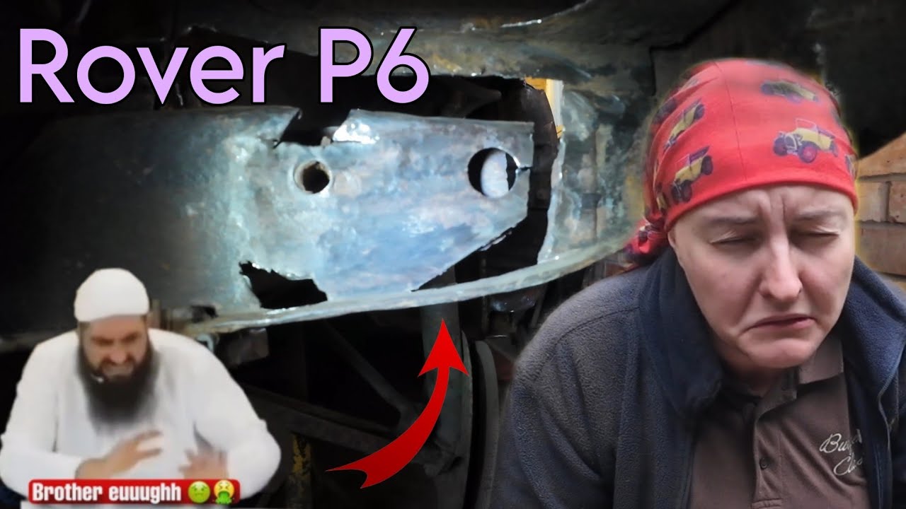 Rover P6 - Cutting out rot and Drinking soup - YouTube