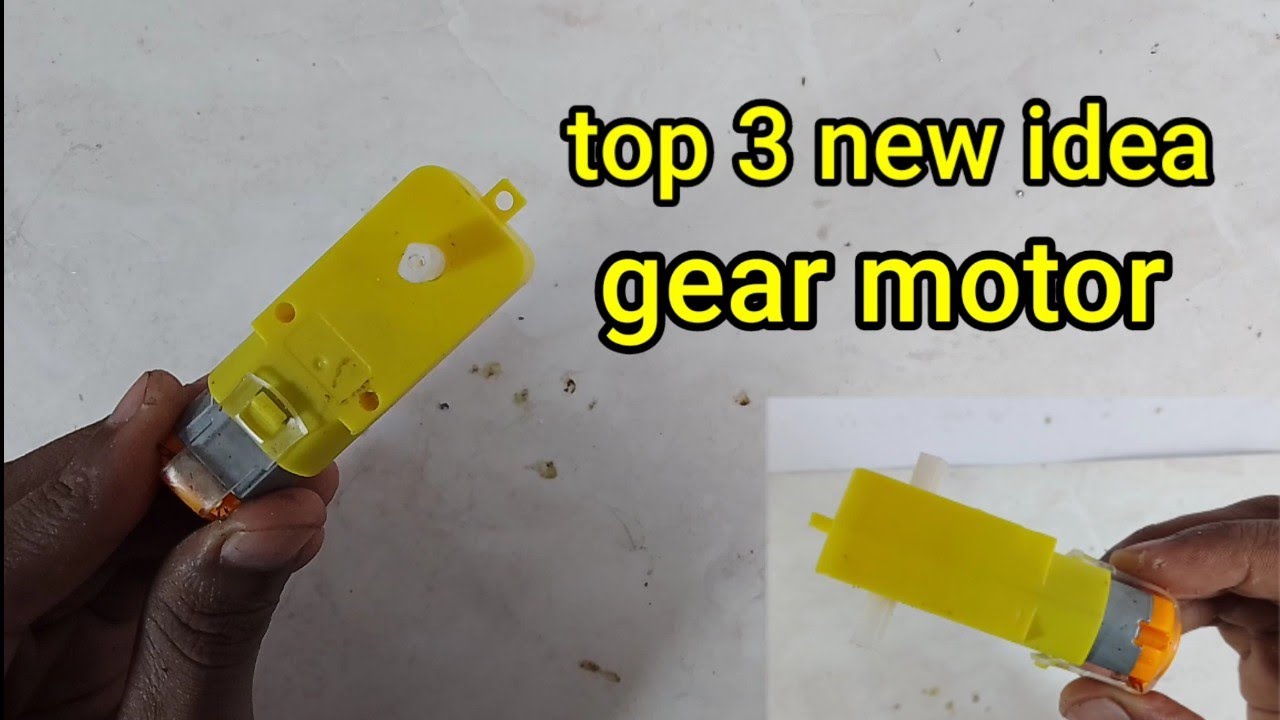 Top 3 new ideas | New Invention | Gear Motor Project | Samar Experiment ...