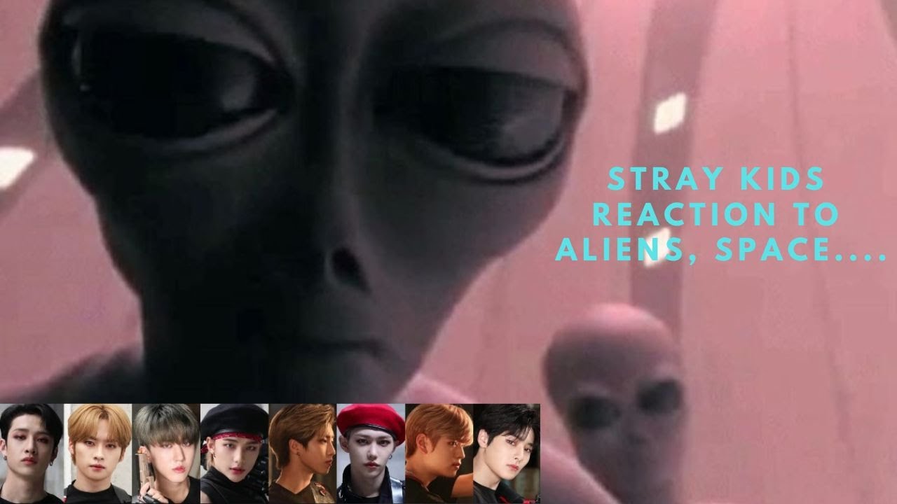Stray Kids in Space with ALiens #straykids #funnyvideo #hyunjin #han # ...