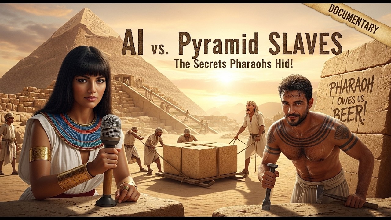 AI Interviews Ancient Pyramid Workers - YouTube