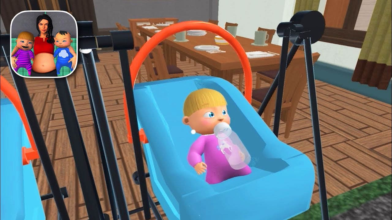 Twins Baby Game Simulator 3D - Gameplay Walkthrough (iOS, Android ...
