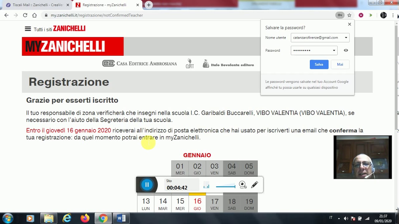 my zanichelli video 1 iscrizione - YouTube