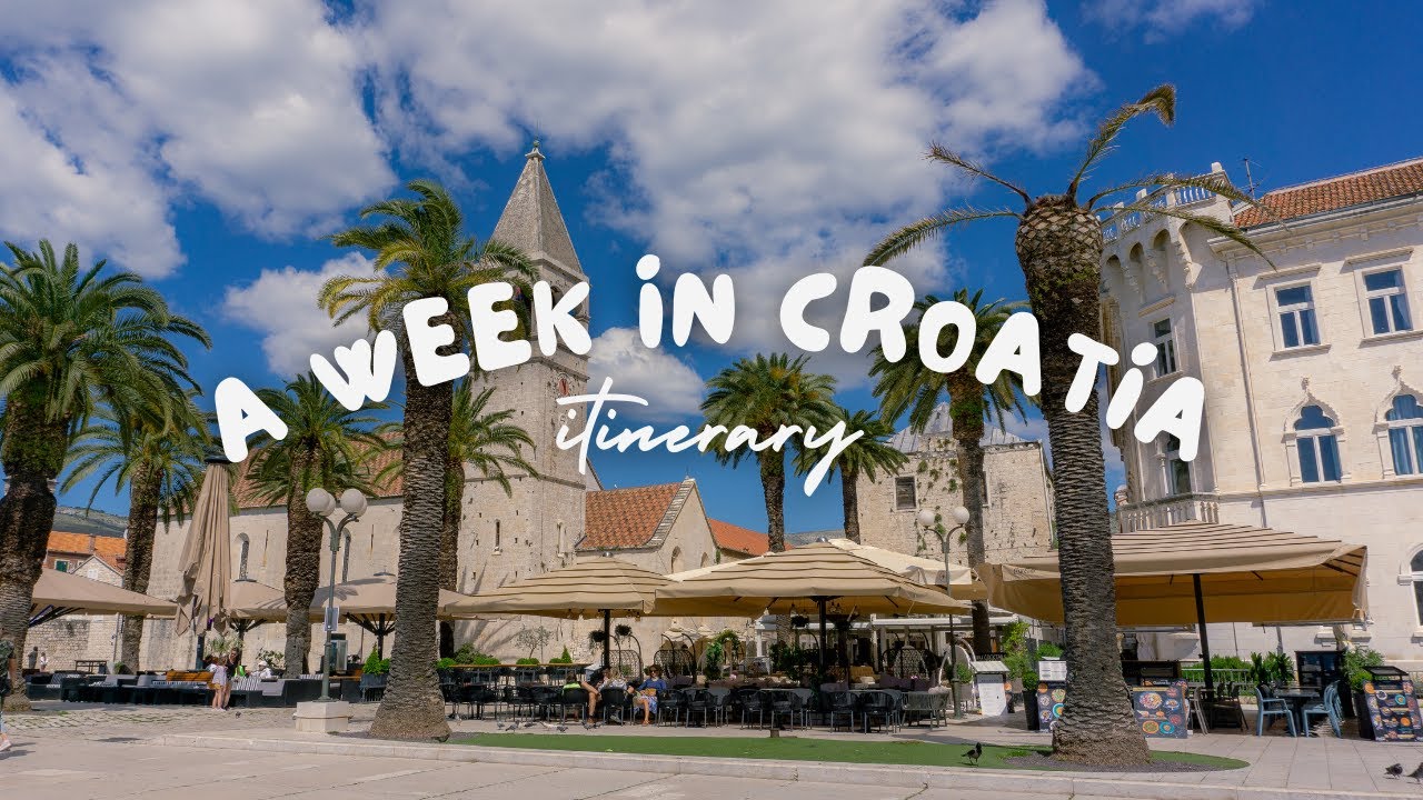 How to spend a week in Croatia | Croatia Itinerary | Croatia Travel ...