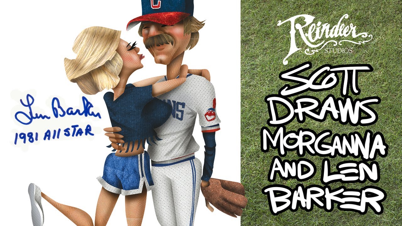 Morganna The Kissing Bandit and Len Barker 2/2 Autograph TTM Success ...