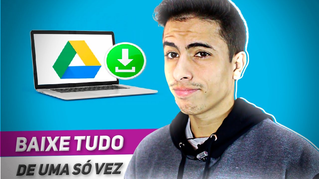 Como BAIXAR TODOS OS ARQUIVOS DO GOOGLE DRIVE! (de uma só vez) - YouTube