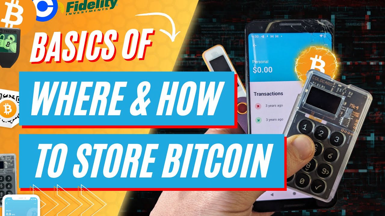 How to Store Bitcoin - From Beginner to Expert. - YouTube