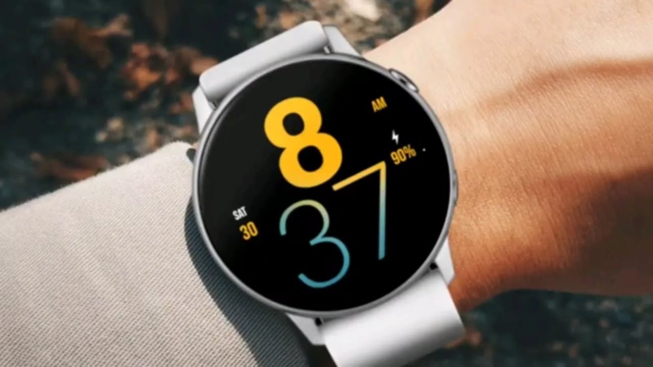 Top Galaxy Watch 4 Digital Watch Face - YouTube