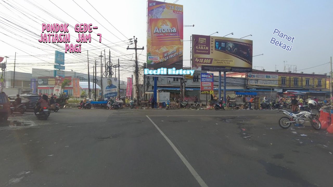 Planet Bekasi Terkenal Macet, Begini Jalanan Pasar Pondok Gede ...