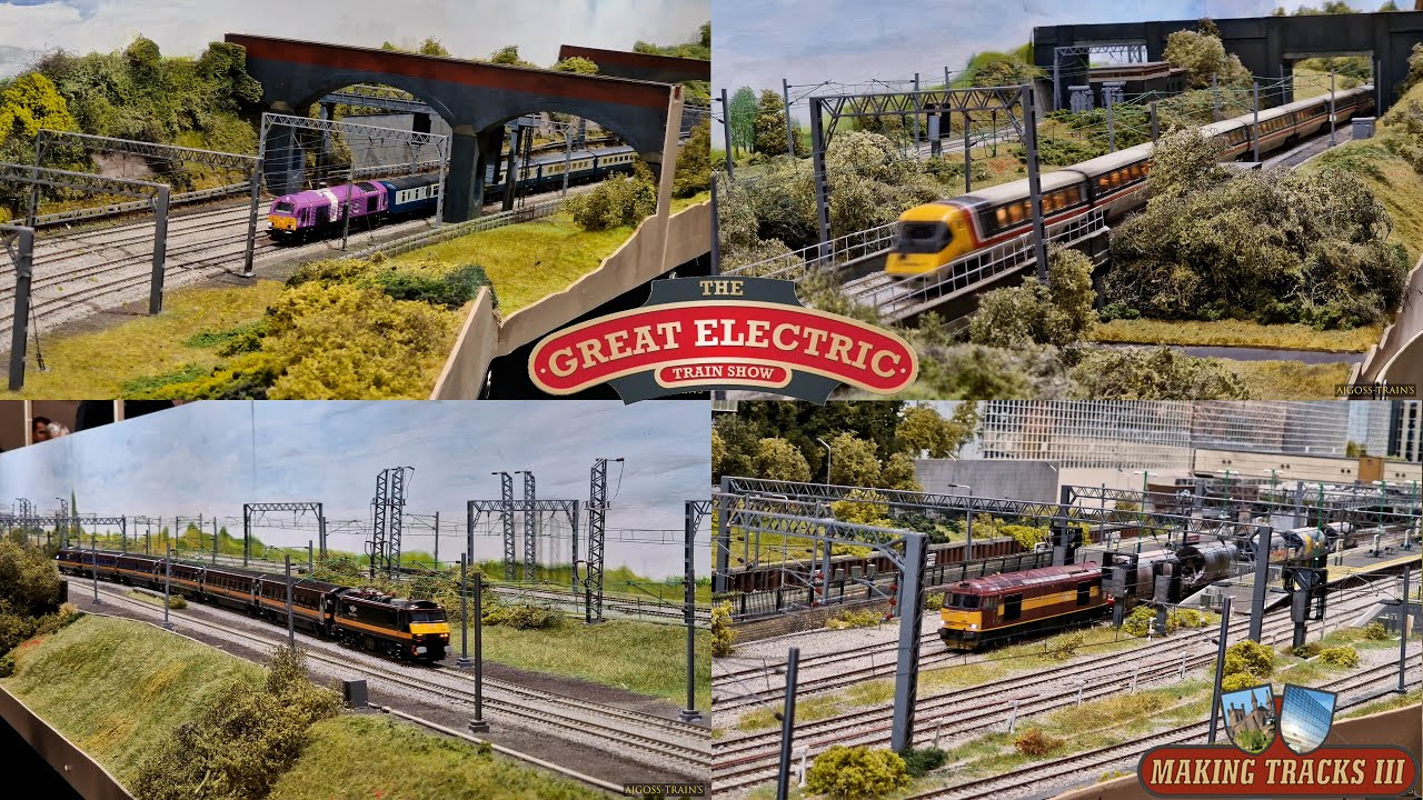 Making tracks I, II & III Milton Keynes The Great Electric Train Show ...