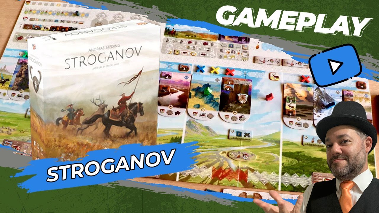 STROGANOV - Gameplay do primeiro ano completo em 4 jogadores - YouTube