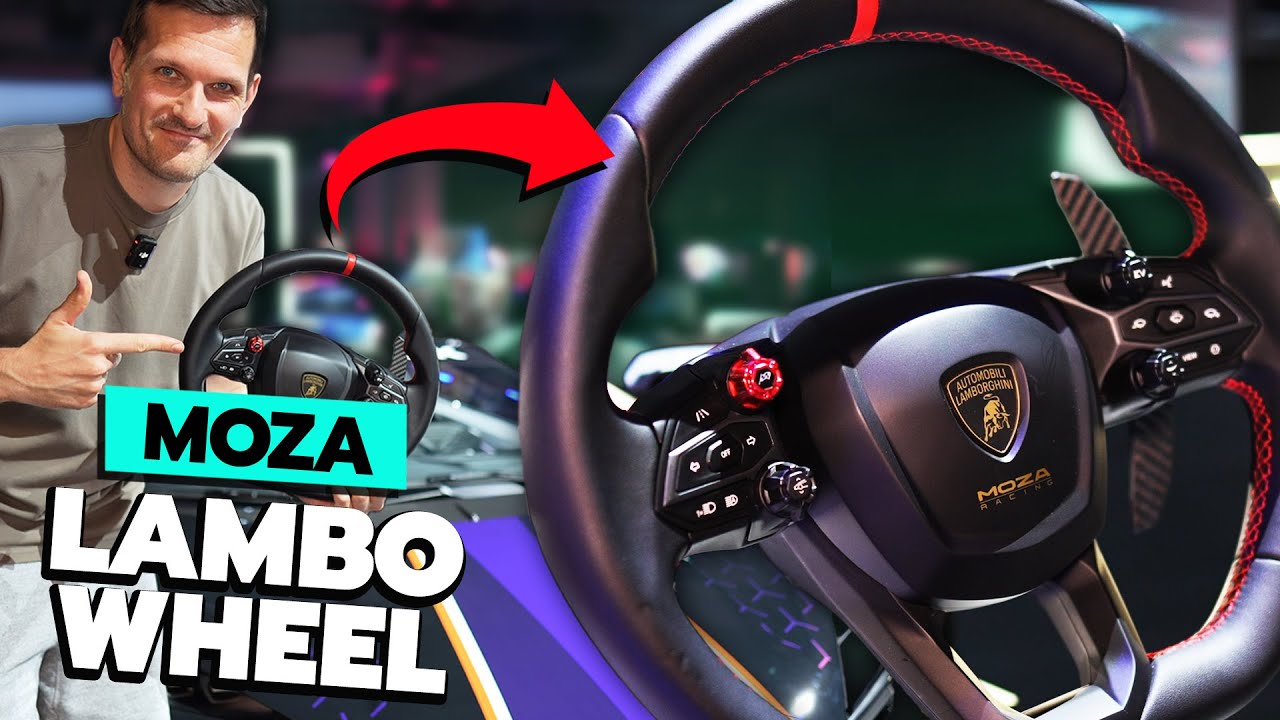 Finally A ROAD CAR Wheel! - MOZA Revuelto Sim Racing Wheel Hands-on ...