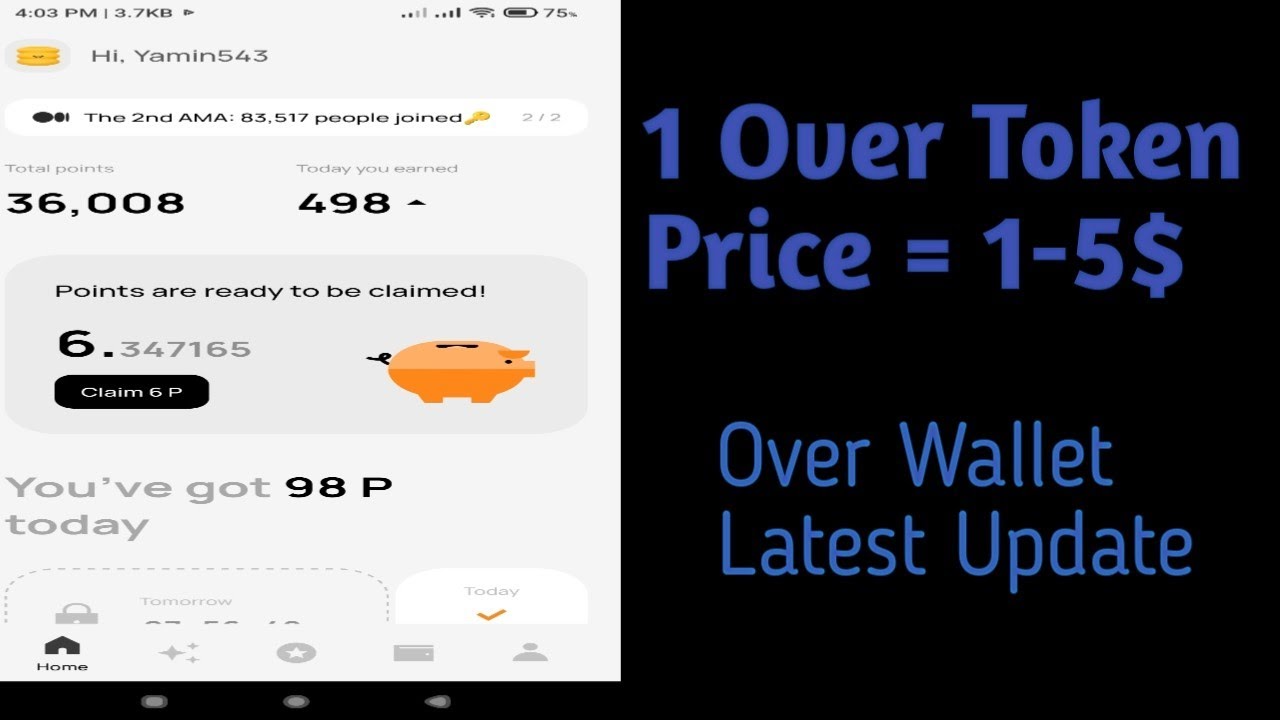 Over Wallet Latest Update || Over Token Price prediction || # ...